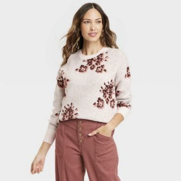 Knox Rose | Sweaters | Nwt Knox Rose Pullover Medium Weight Print ...